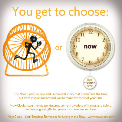 you get to choose | Now Clock